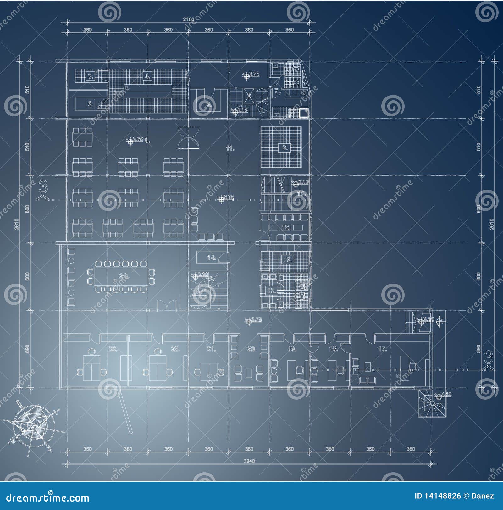 Plan document stock illustration. Illustration of industrial - 14148826
