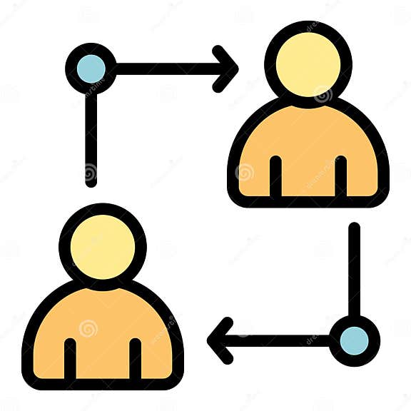 Plan Exchange Icon Vector Flat Stock Illustration - Illustration of ...