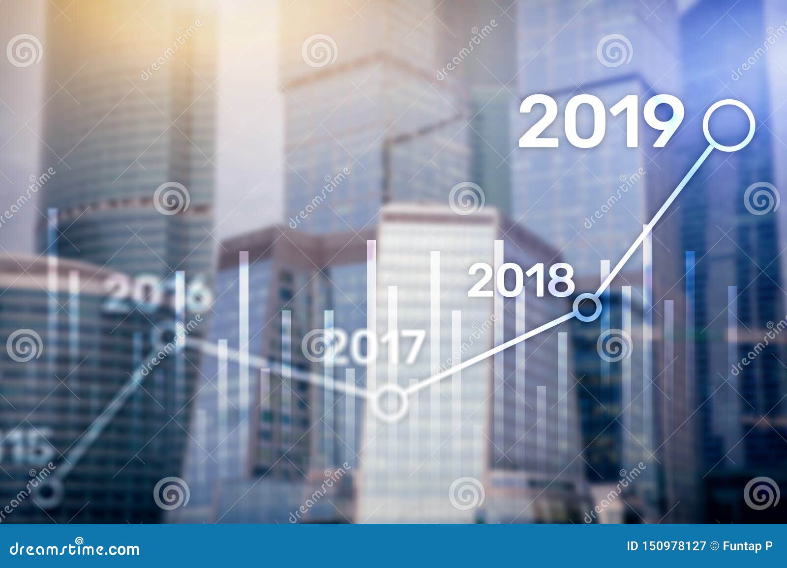 2019 Plan for Financial Growth. Business and Investment Concept. Stock ...