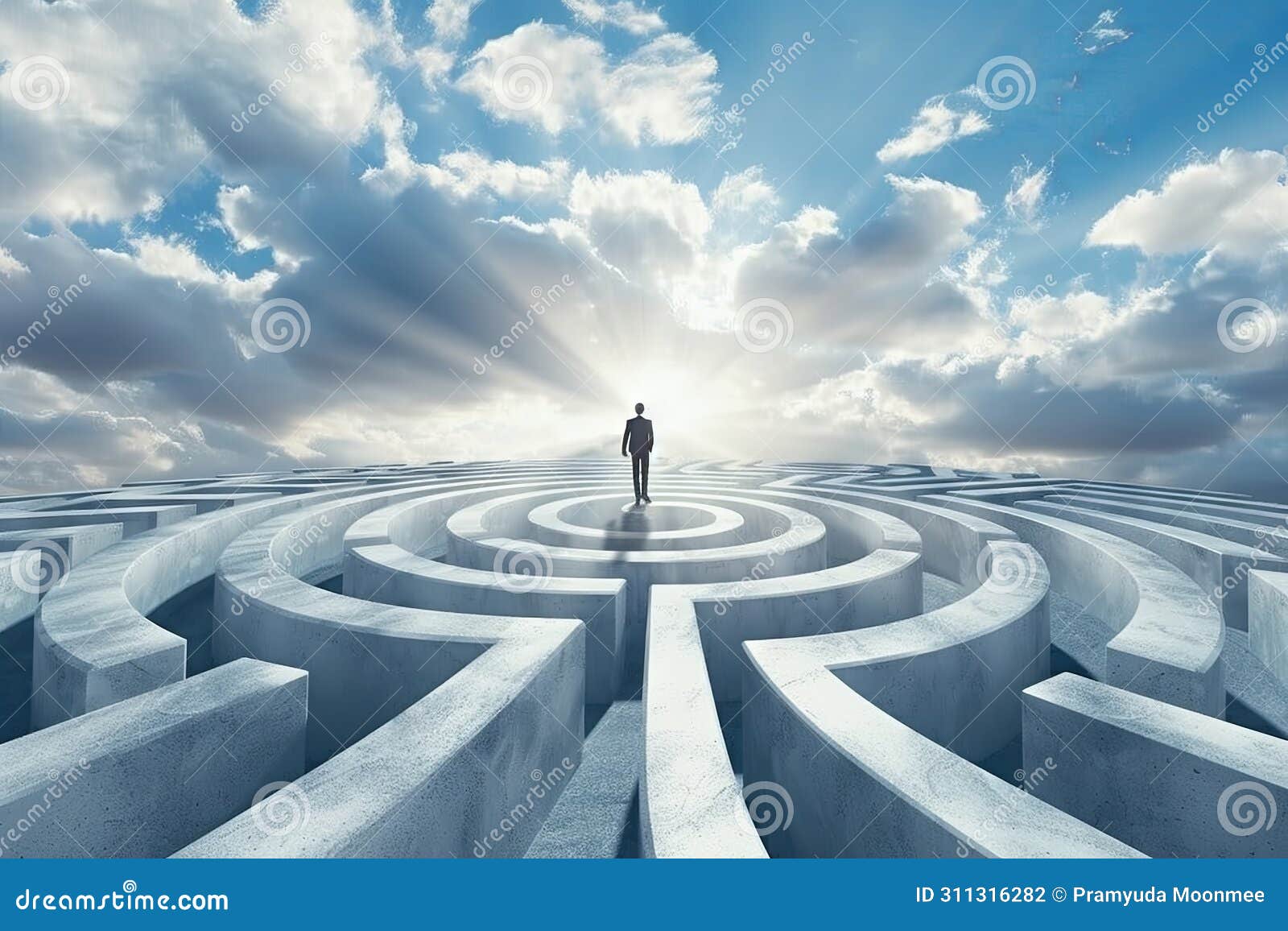 Plan, Goal and Successful Business Strategy. Path To the Success ...