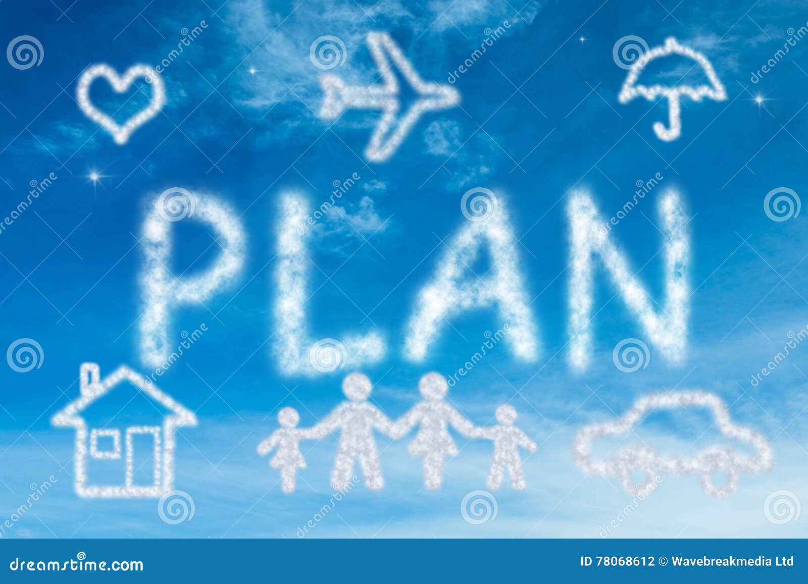Plan graphics stock illustration. Illustration of computer - 78068612