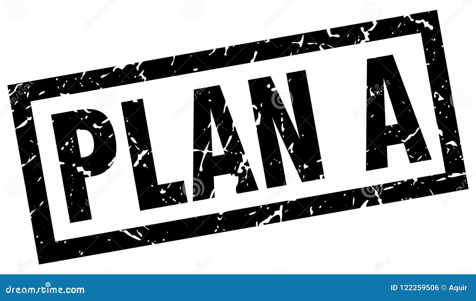 Plan a stamp stock vector. Illustration of label, rubber - 122259506