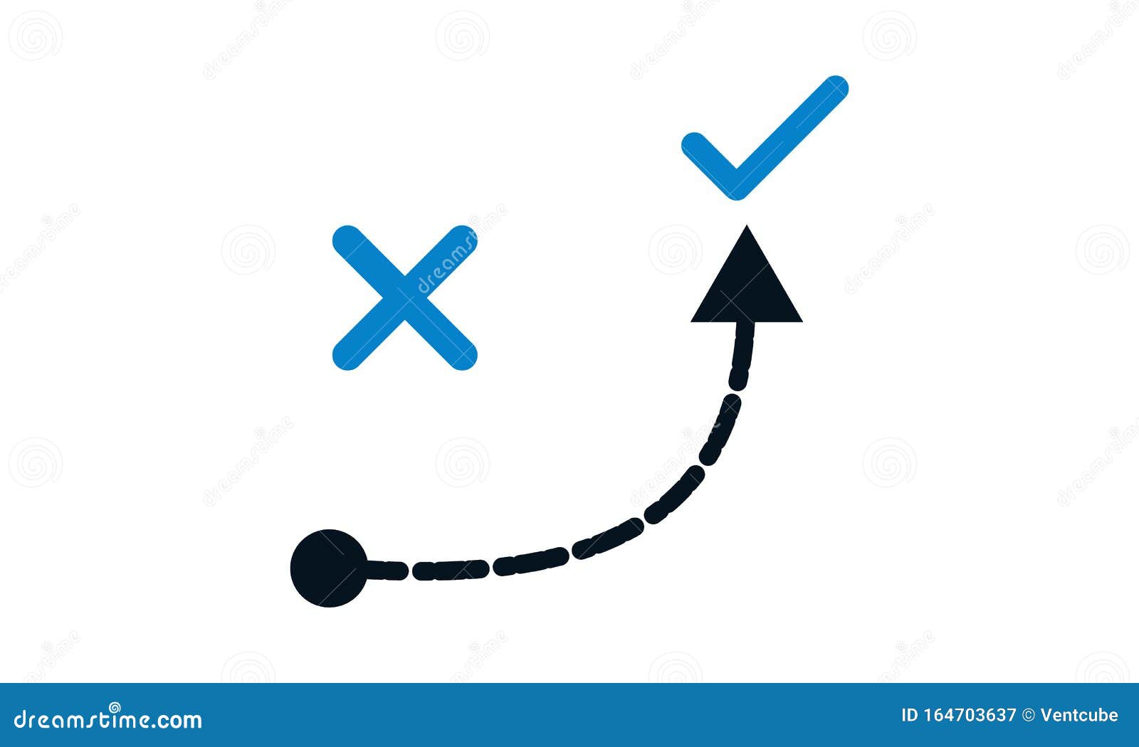 Plan Icon Flat Style Vector Illustration. Stock Illustration ...