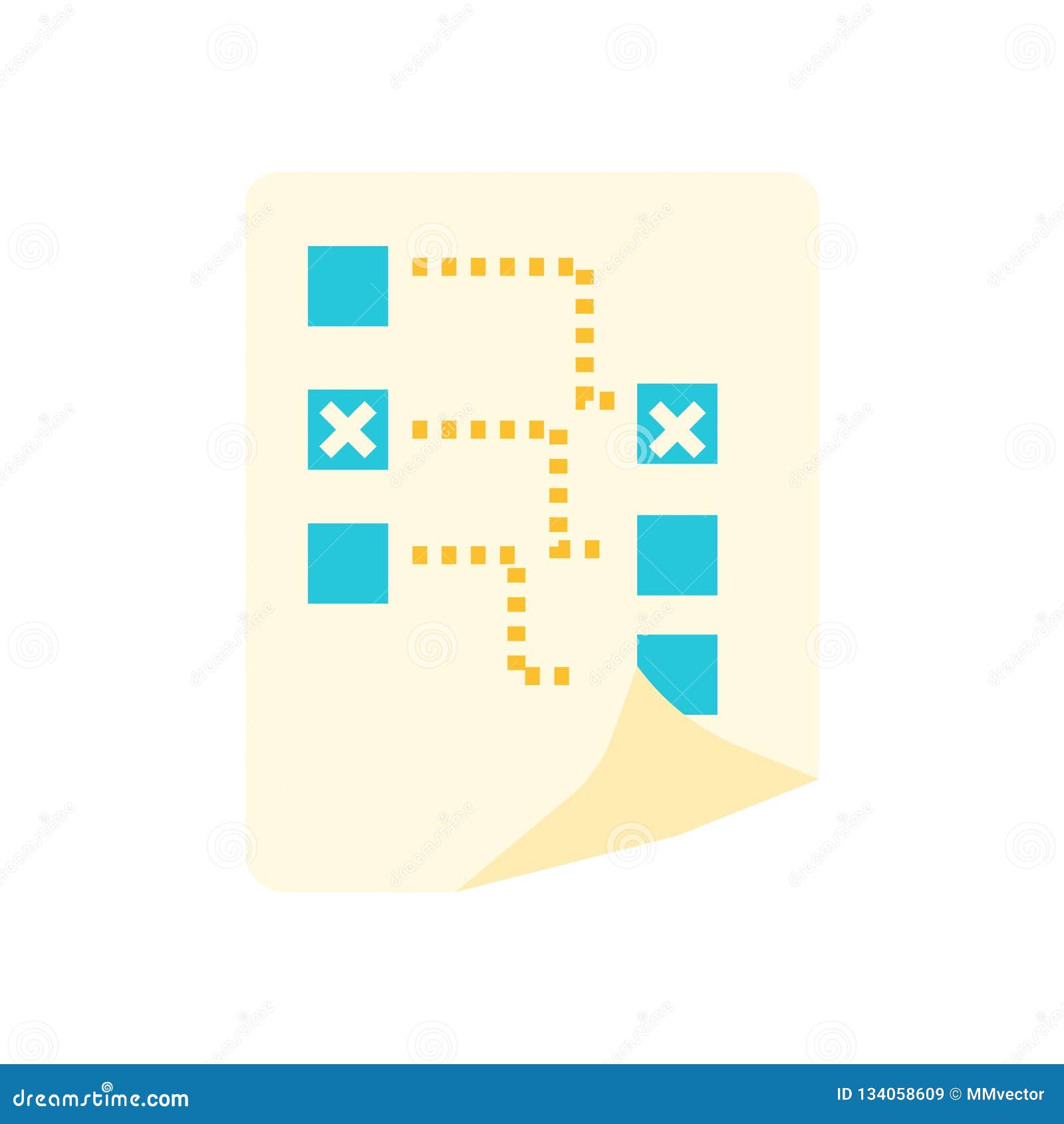 Plan Icon Vector Isolated on White Background, Plan Sign Stock Vector ...