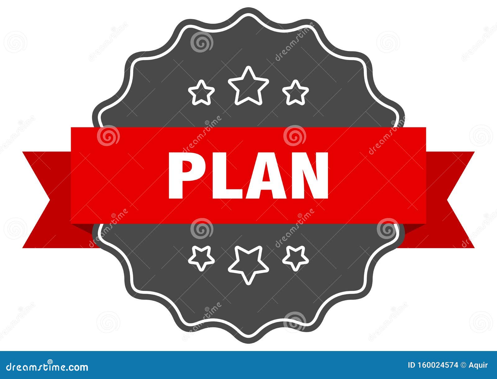 Plan label stock vector. Illustration of peeler, emblem - 160024574