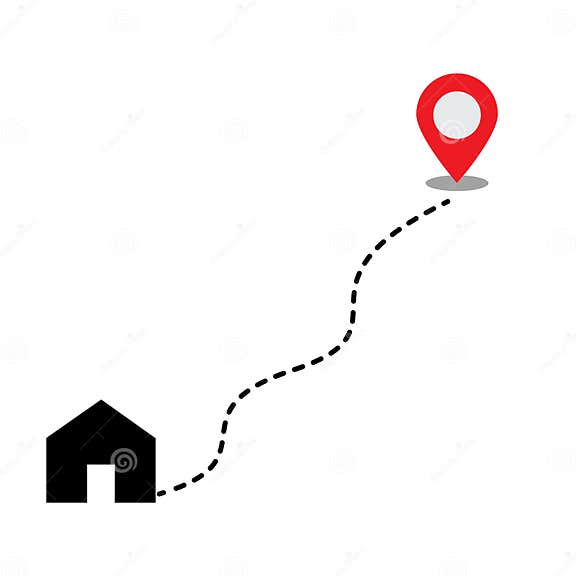 Plan or map icon stock vector. Illustration of journey - 261906023