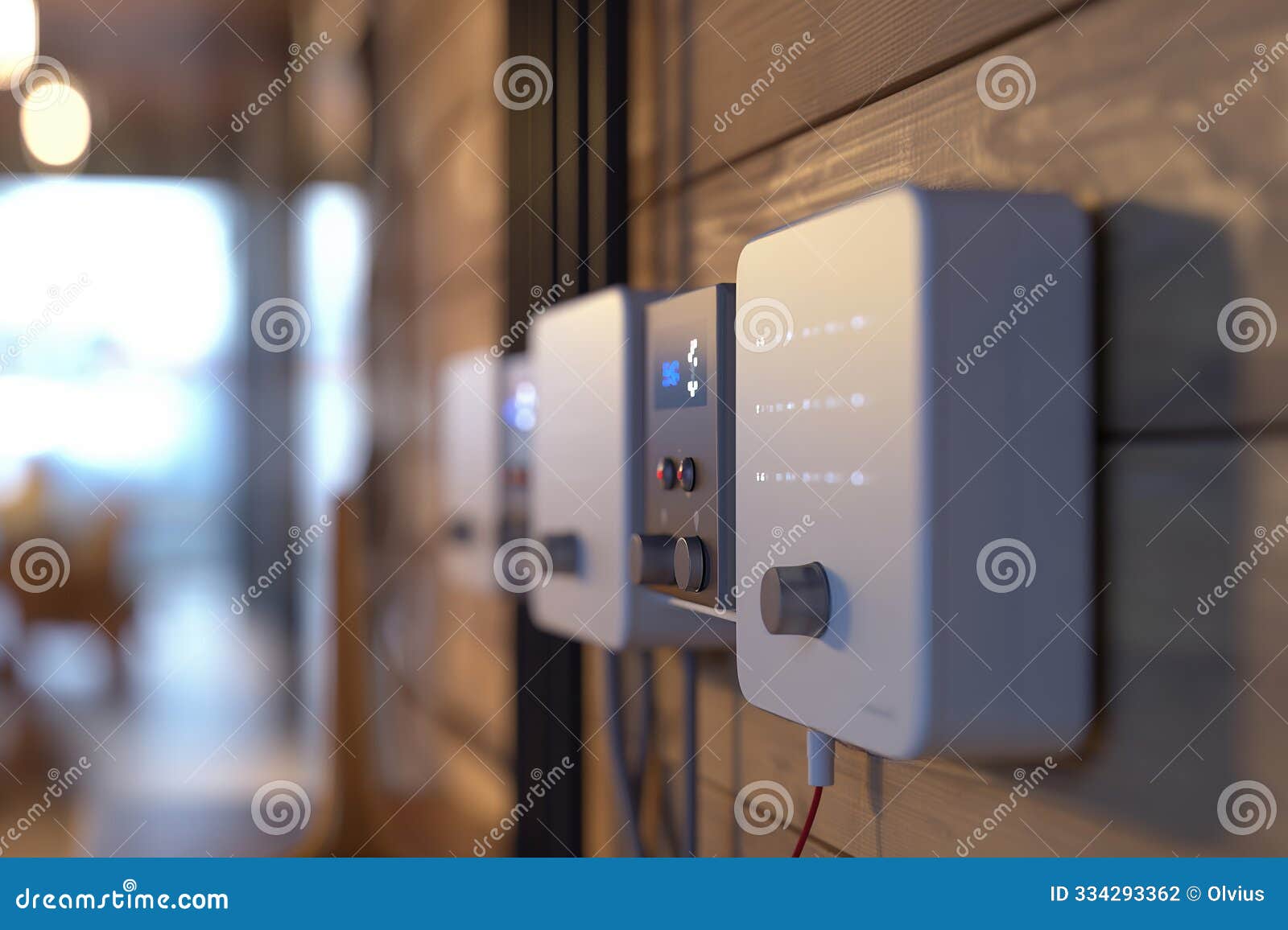 Plan of a Modern Home Heating System Stock Illustration - Illustration ...