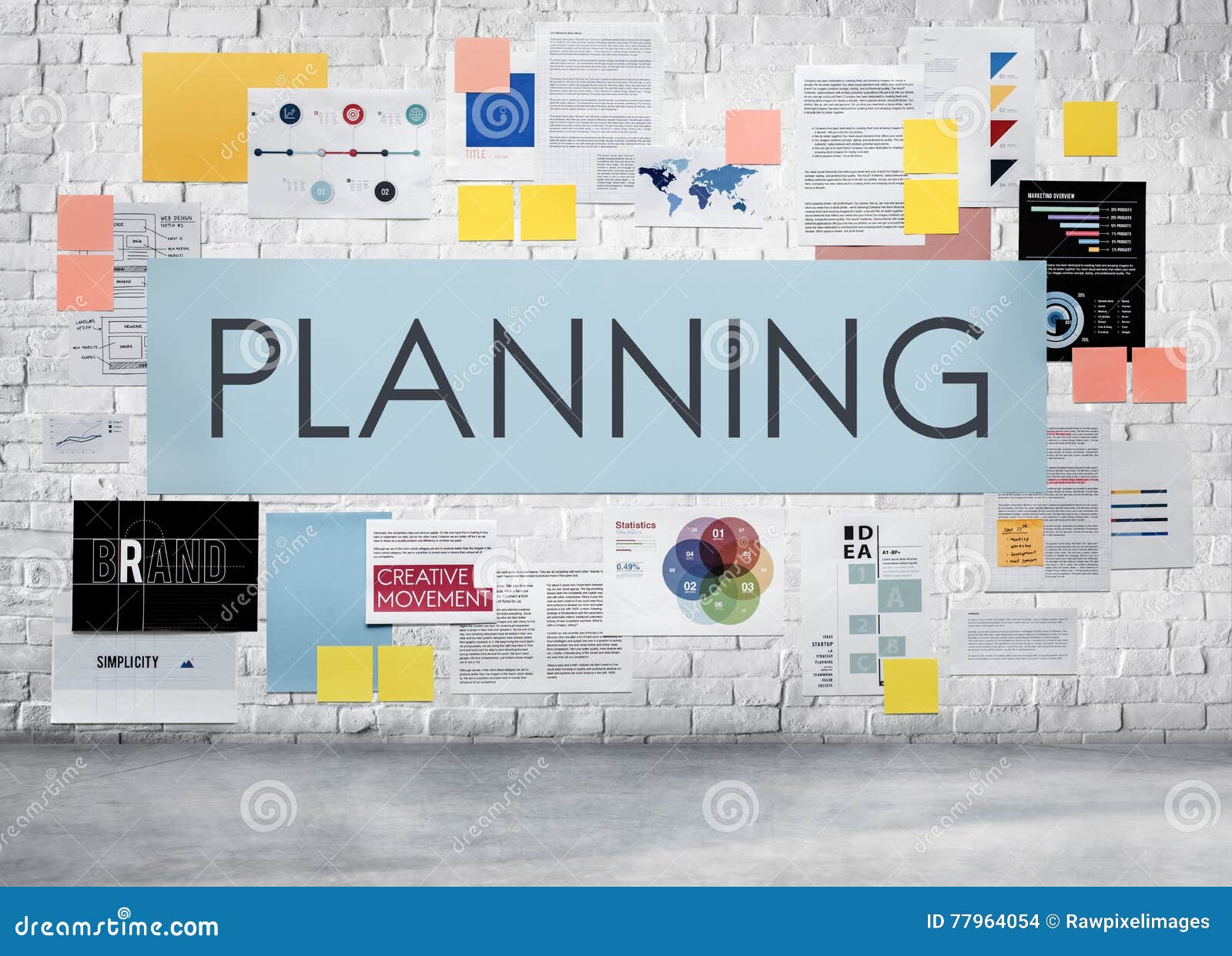 Plan Planning Operations Solution Vision Strategy Concept Stock ...