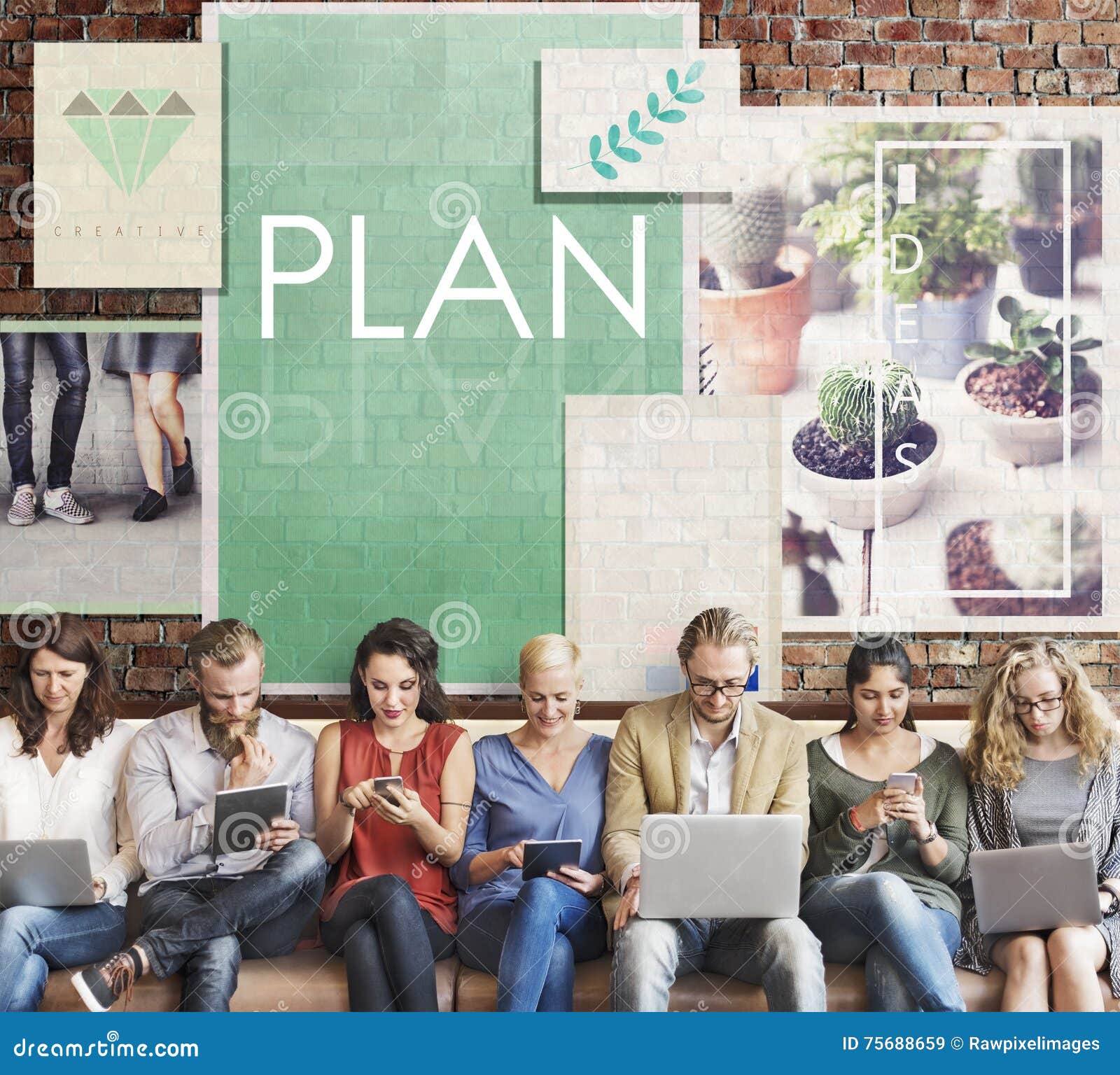 Plan Planning Process Solution Strategy Concept Stock Image - Image of ...