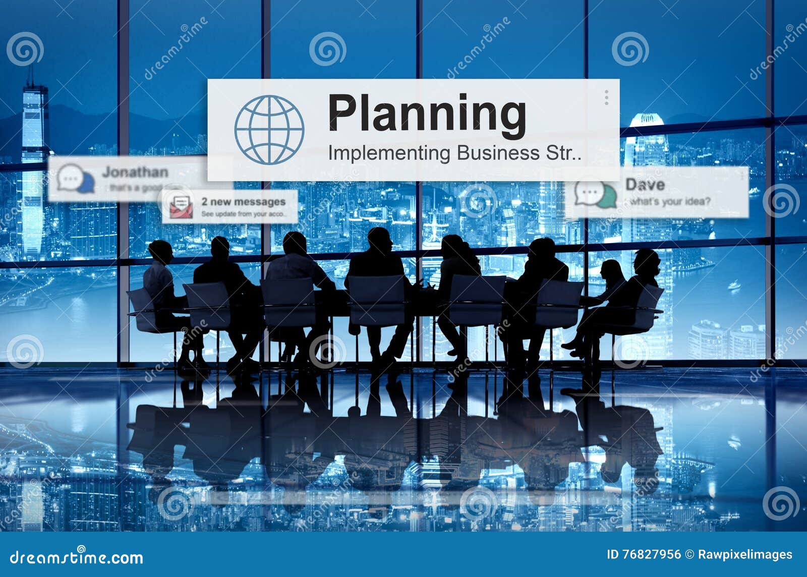 Plan Planning Solution Strategy Tactics Operation Concept Stock Photo ...