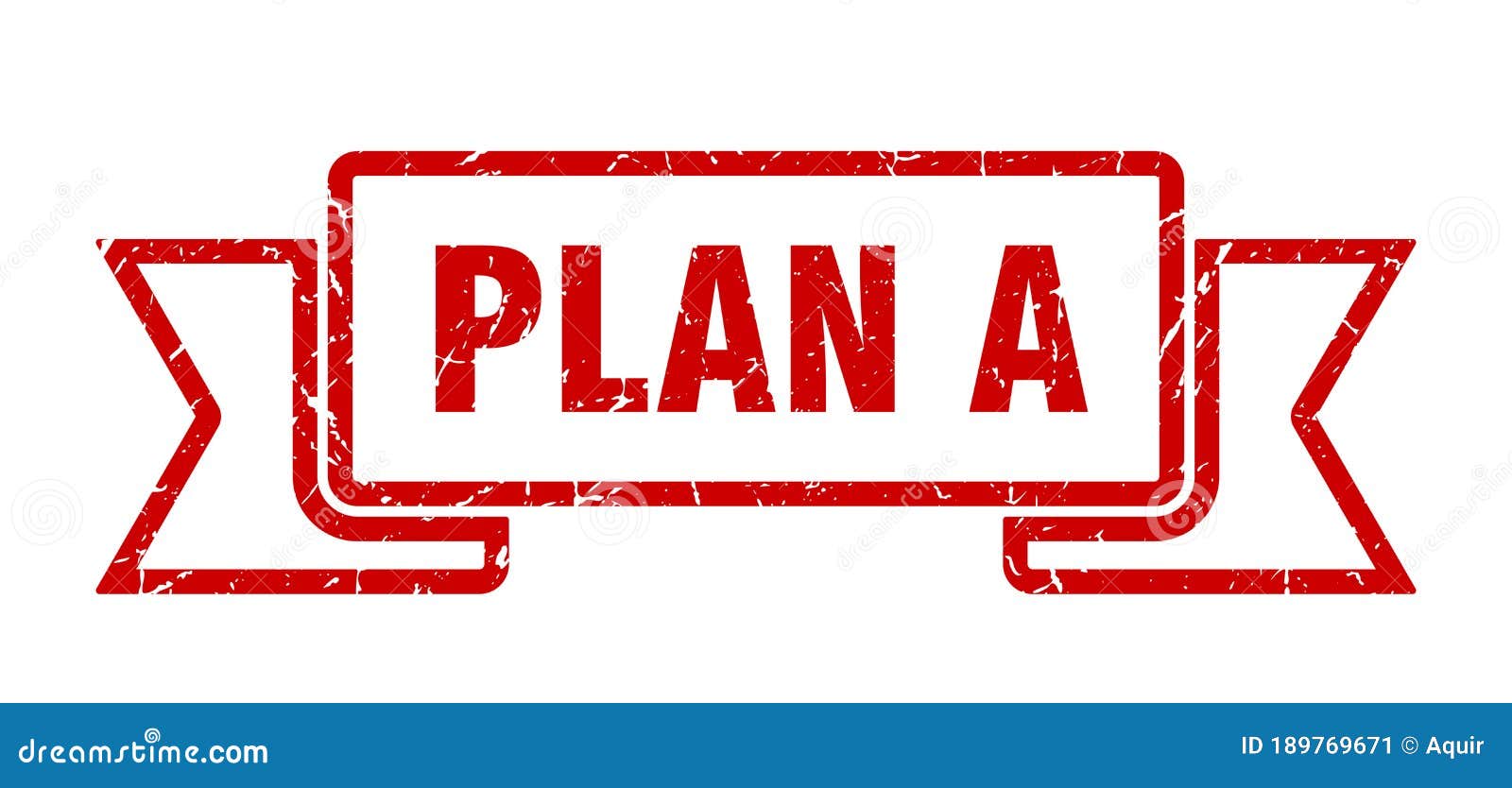 Plan a Ribbon. Plan a Grunge Band Sign Stock Vector - Illustration of ...