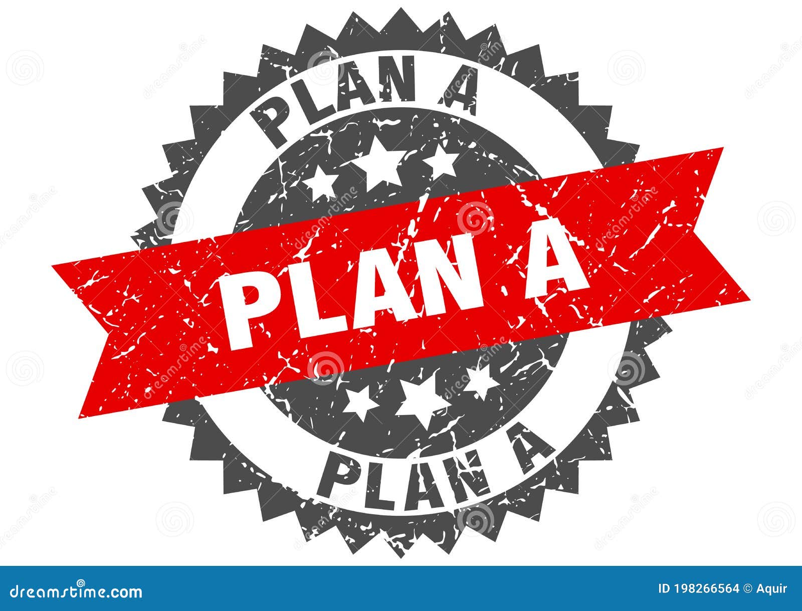 Plan A Stamp Stock Photo | CartoonDealer.com #83571702