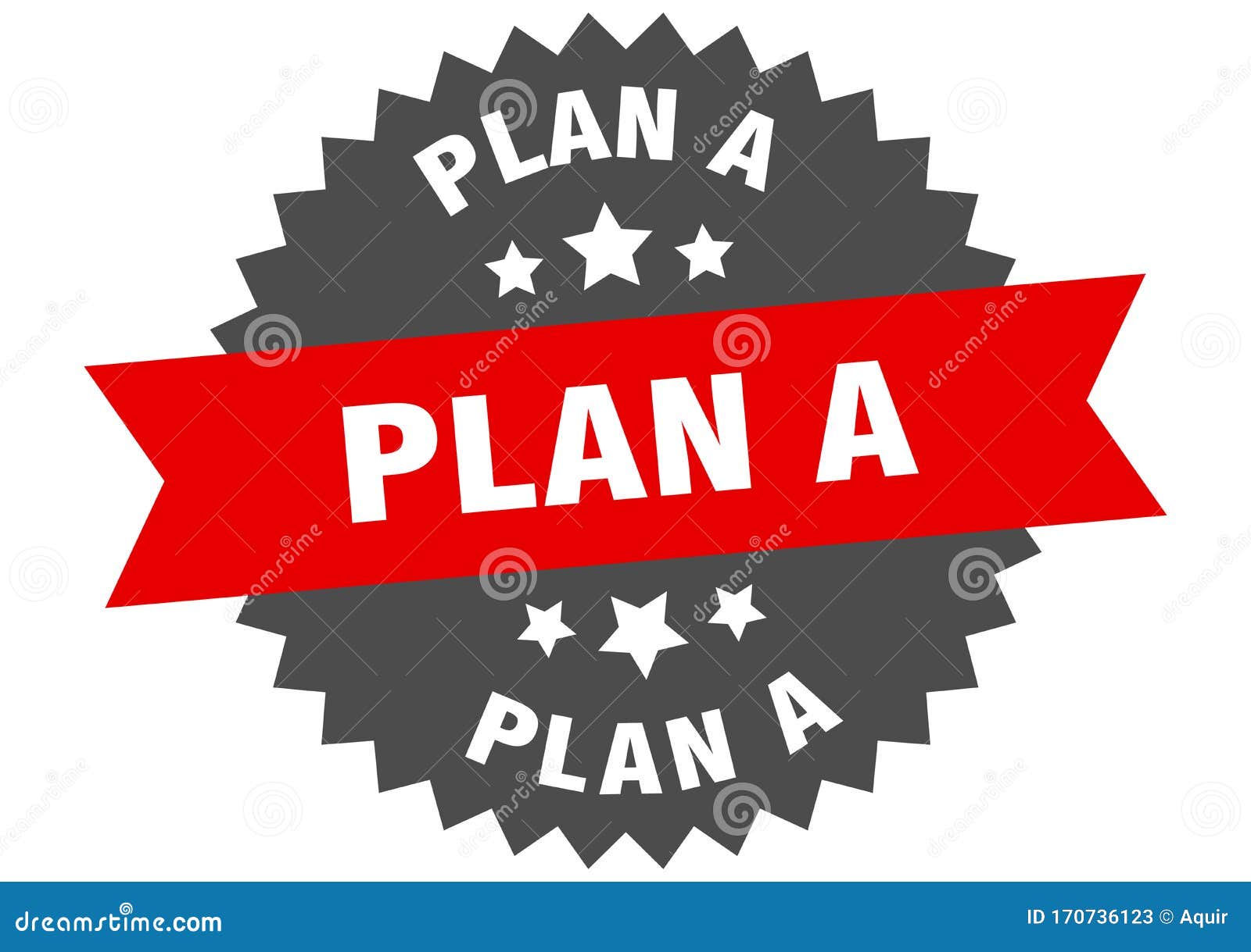 Plan a Sign. Plan a Circular Band Label. Plan a Sticker Stock Vector ...