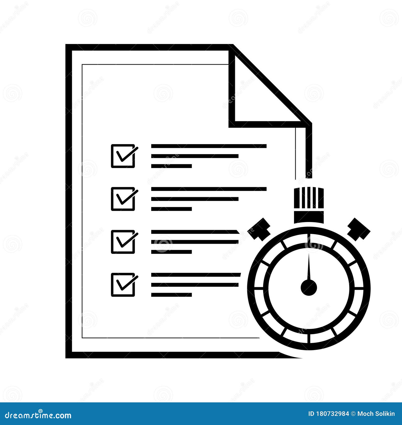 Plan Sign / Planning Icon for Apps or Website Stock Vector ...