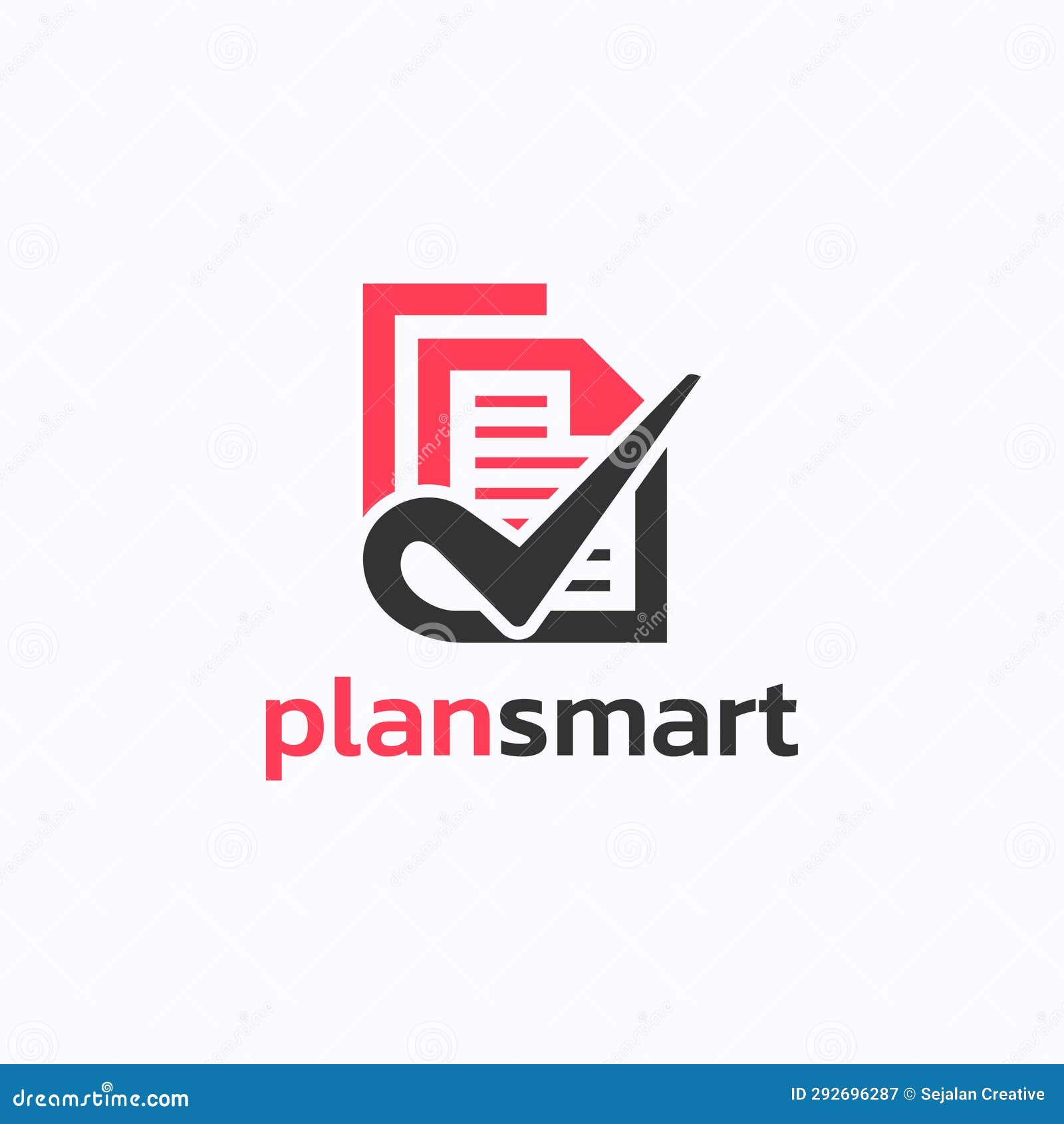 Plan Smart Logo Design Vector Stock Illustration - Illustration of ...