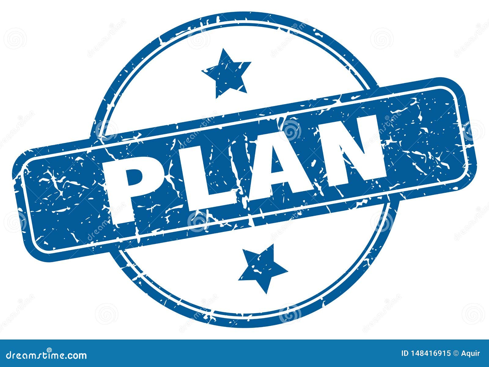 Plan stamp stock vector. Illustration of circle, template - 148416915