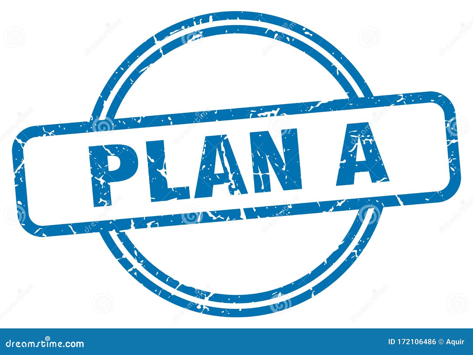 Plan a Stamp. Plan a Round Grunge Sign Stock Vector - Illustration of ...