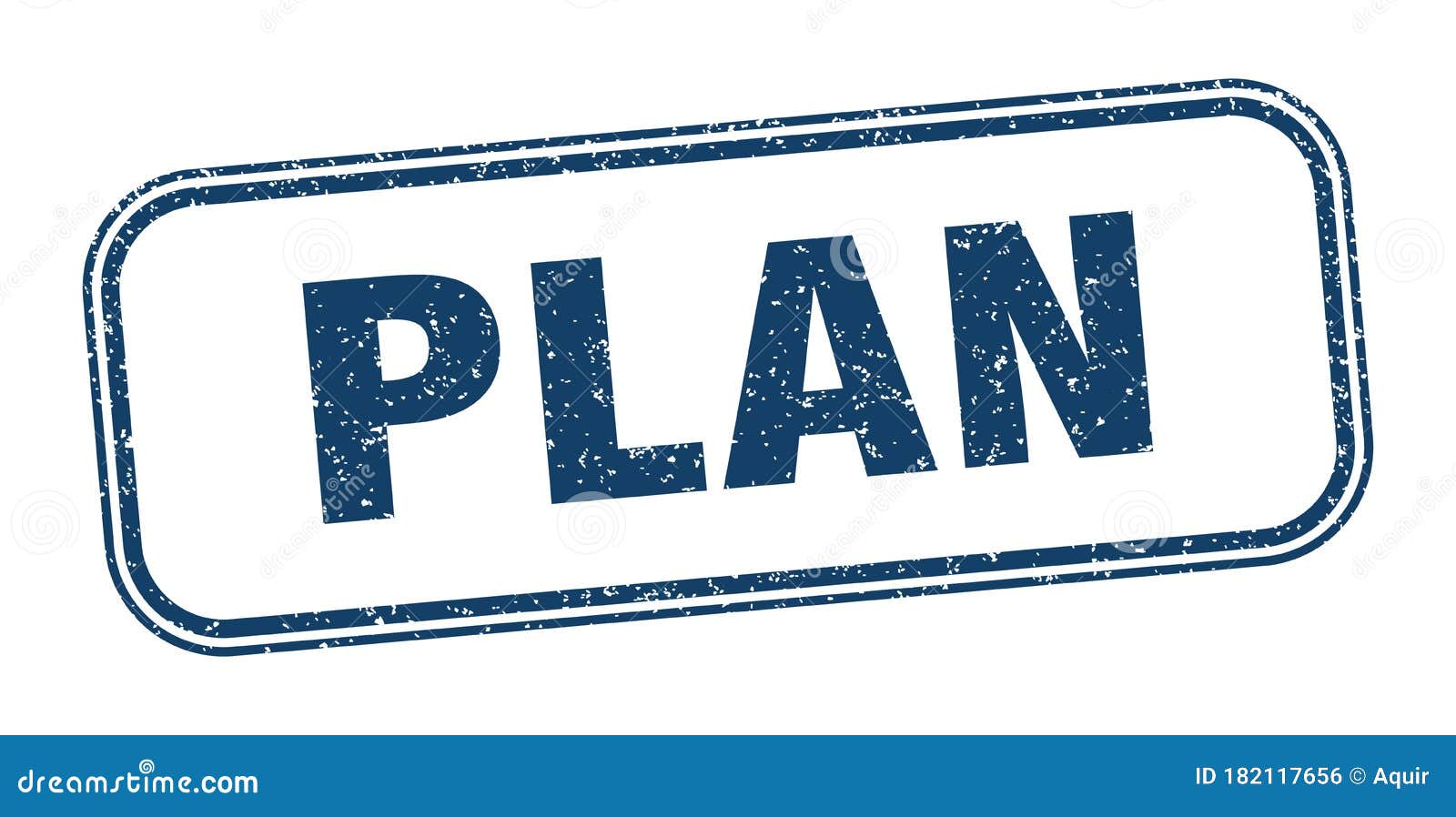 Plan Stamp. Plan Square Grunge Sign Stock Vector - Illustration of ...