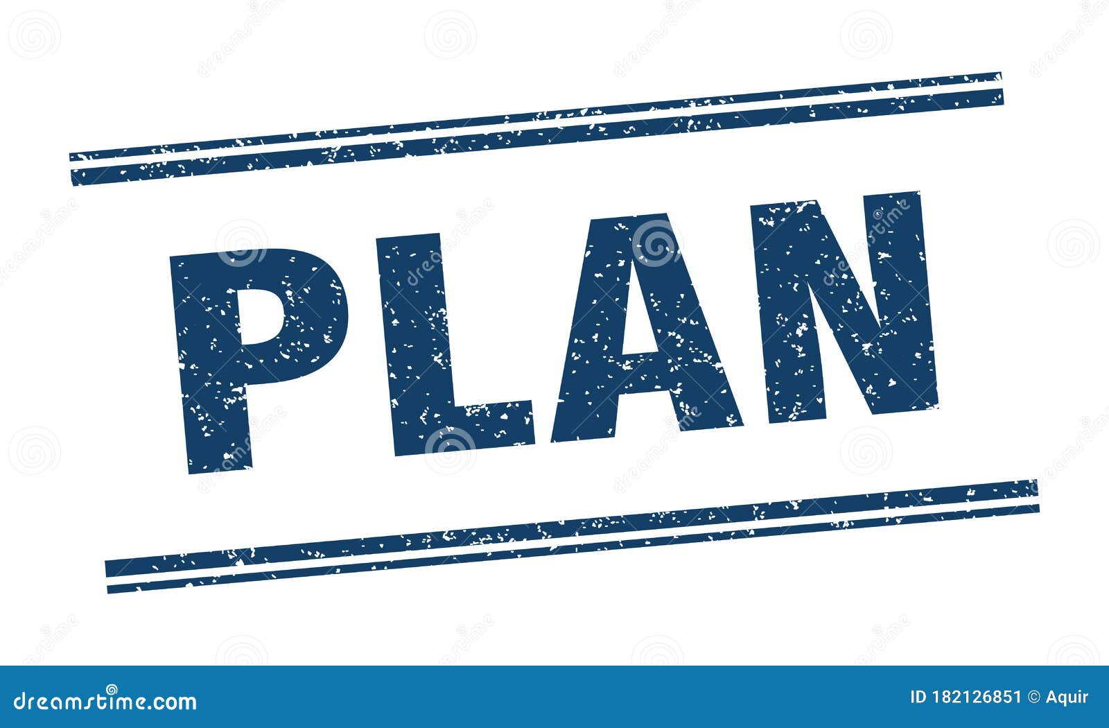 Plan Stamp. Plan Square Grunge Sign Stock Vector - Illustration of ...