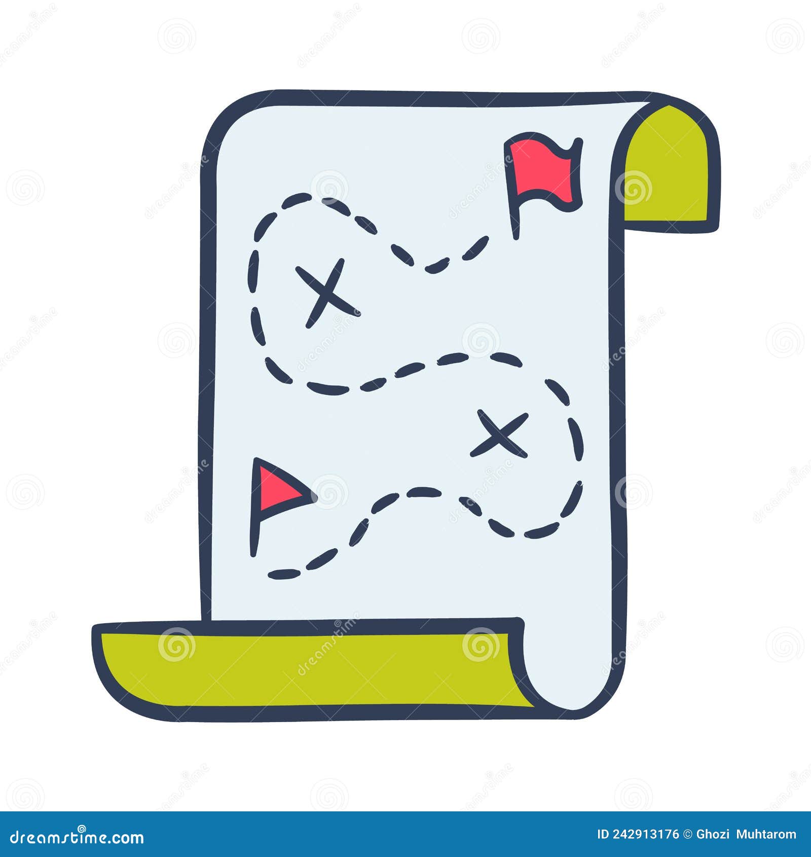 Plan Strategy Map Blueprint Scheme Plot Planning Single Isolated Icon ...