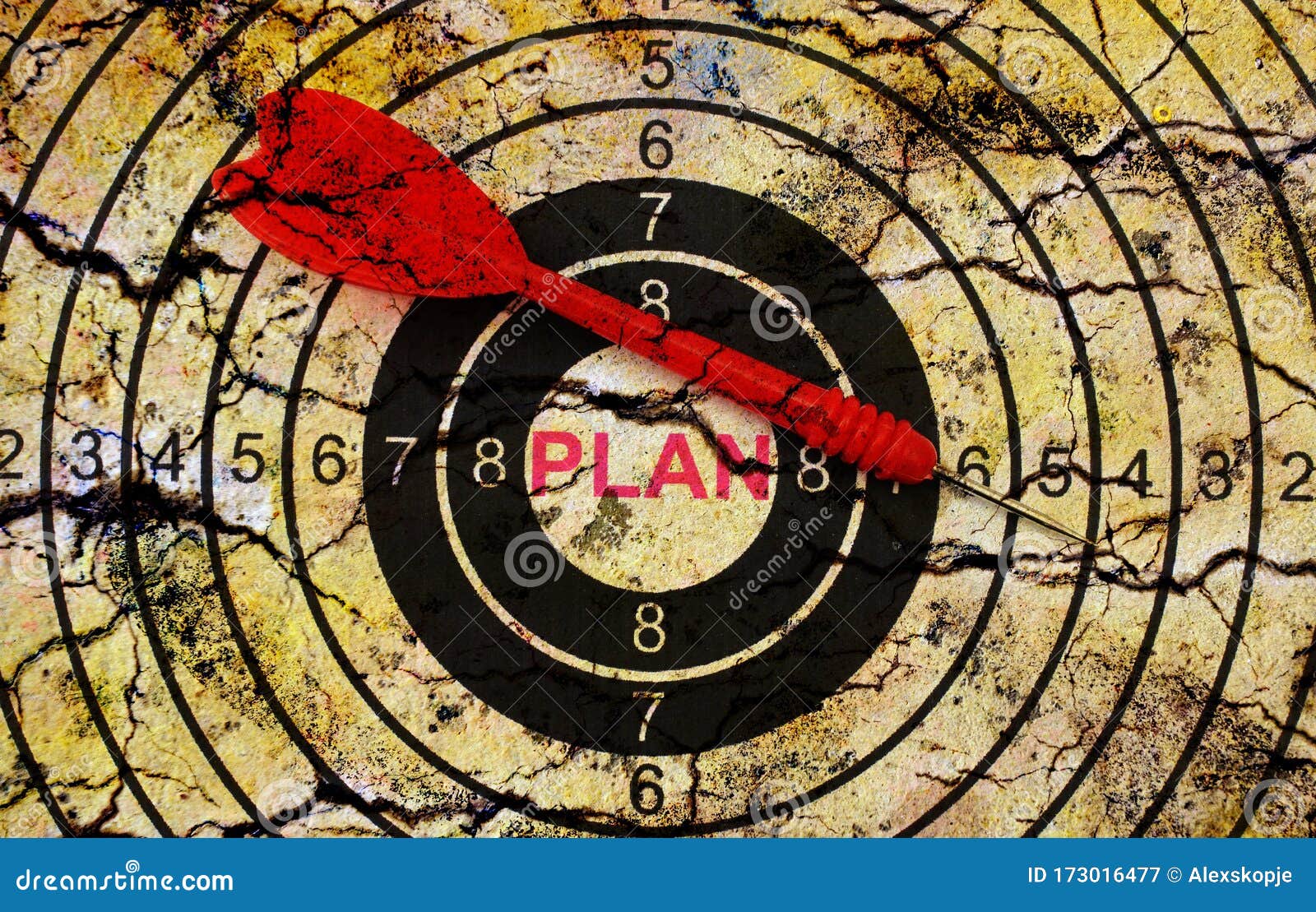 Plan target concept stock image. Image of innovation - 173016477