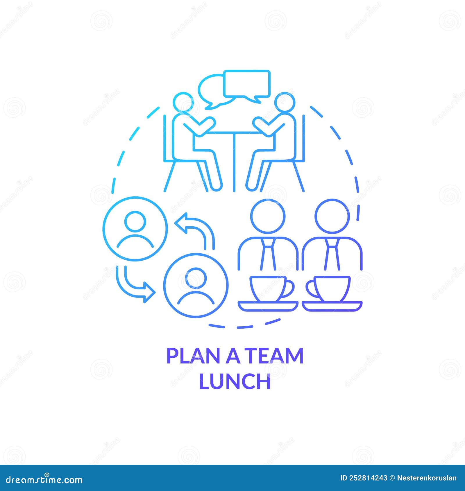 Developing Onboarding Process Rectangle Infographic Template Cartoon Vector | CartoonDealer.com ...