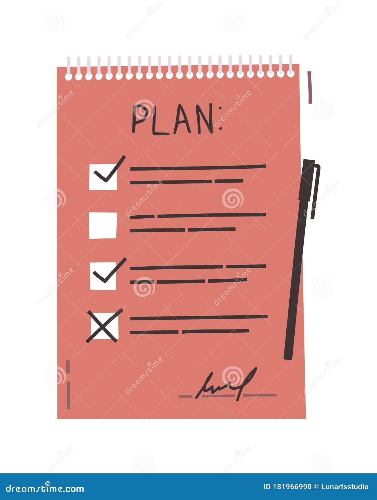 Plan or To Do List Concept with Hand Drawn Text. Checklist, Task List ...