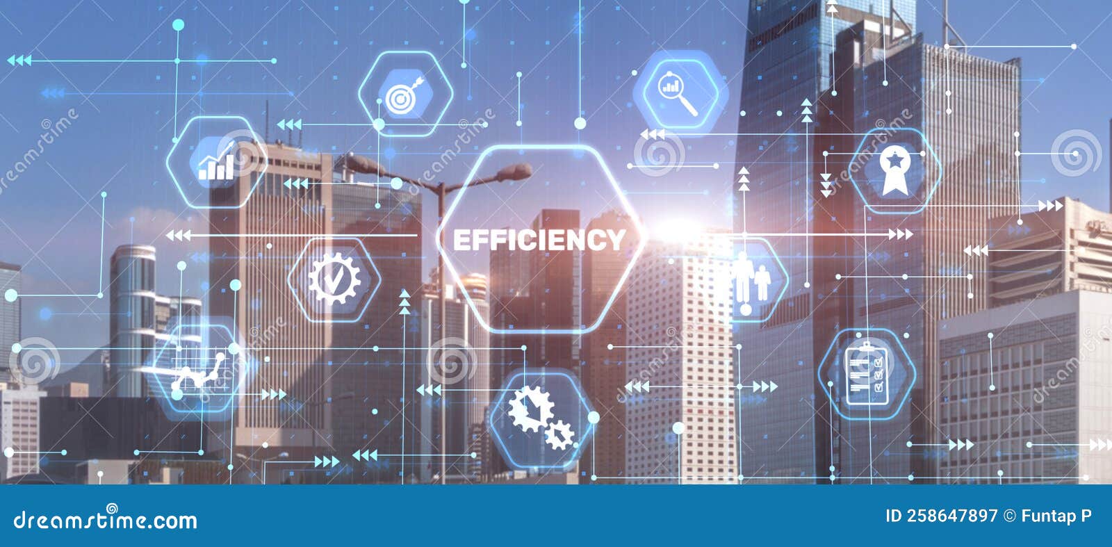 Plan To Increase Efficiency. Background for Your Business Stock ...