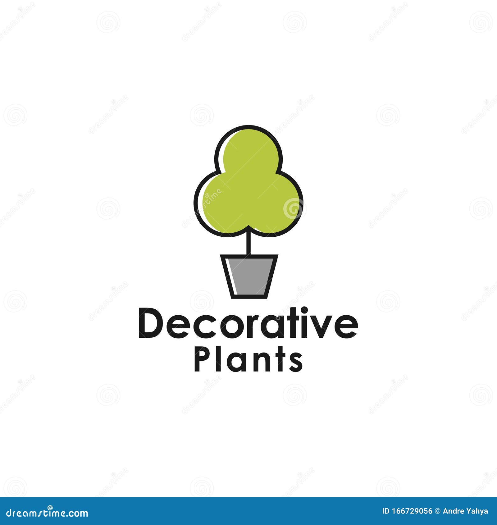 Plan tree logo template stock illustration. Illustration of creative ...