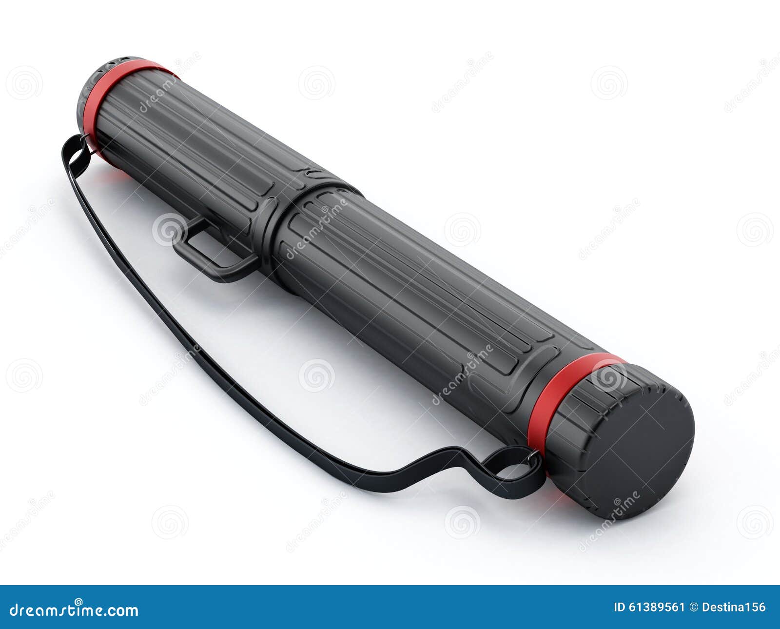 Plan Tube For Easy Transportation Stock Illustration - Illustration of ...