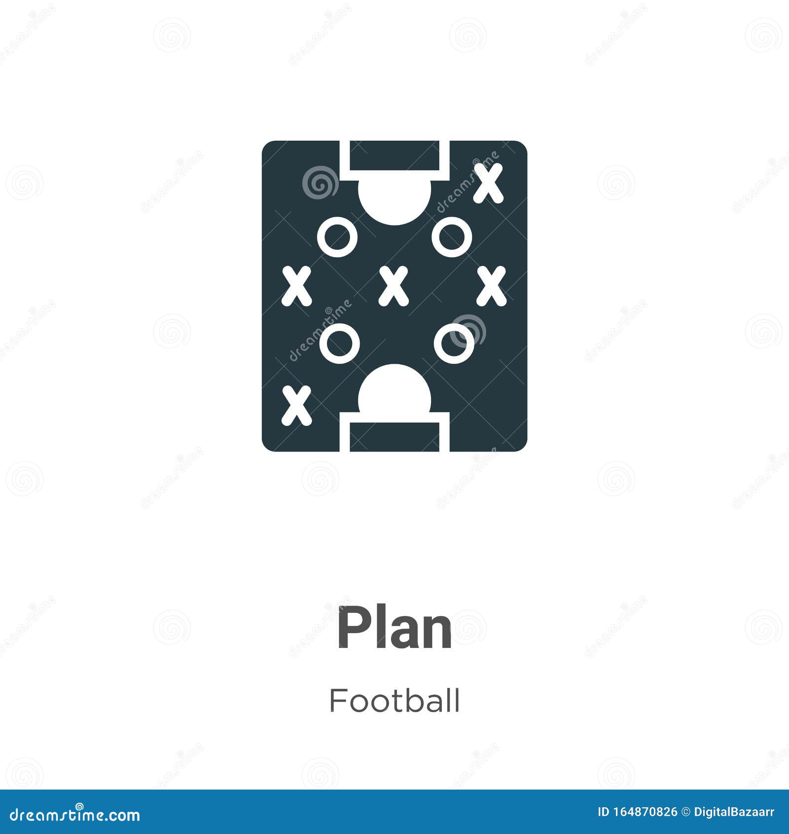 Plan Vector Icon on White Background. Flat Vector Plan Icon Symbol Sign ...