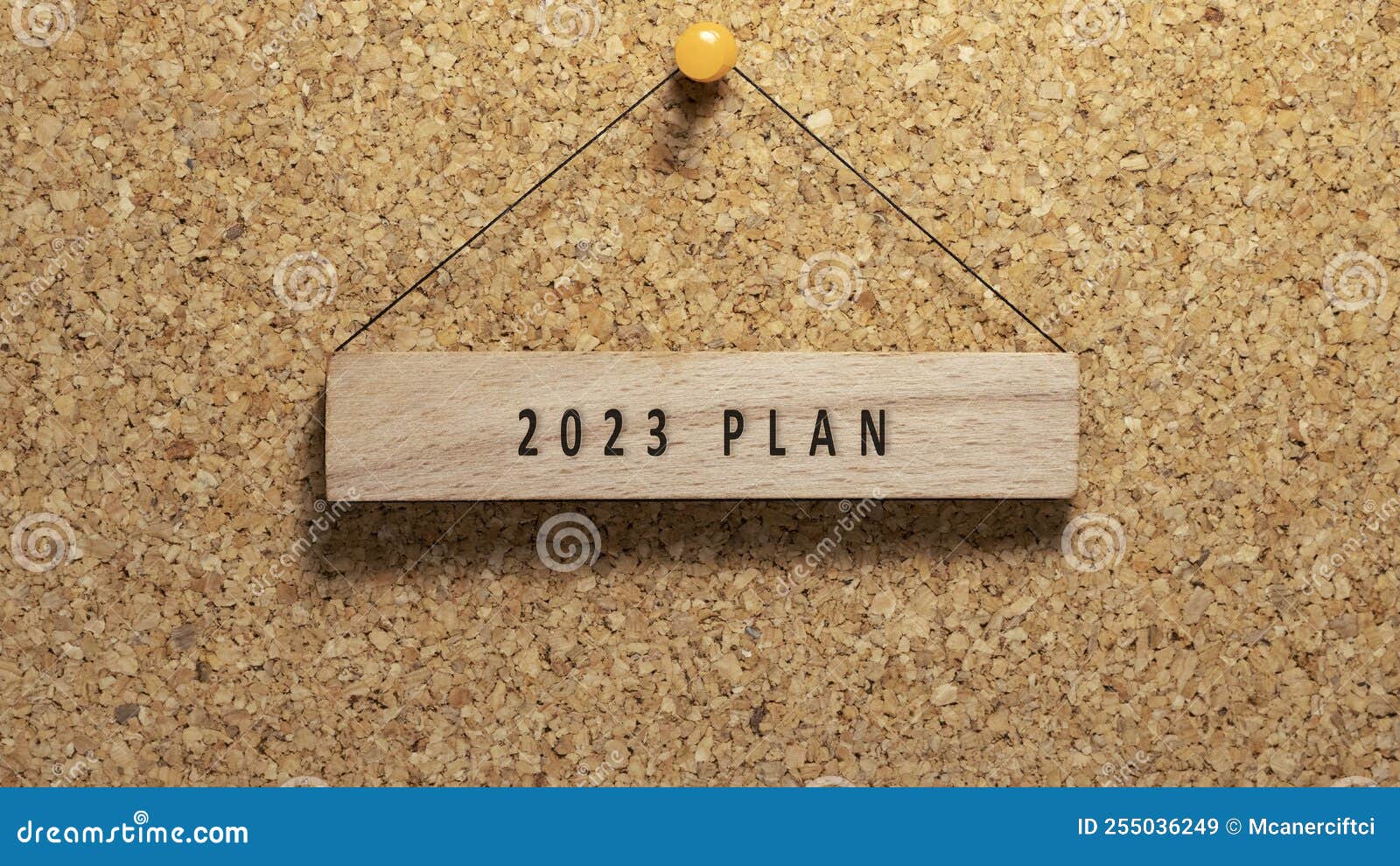 2023 Plan Written on Wooden Surface. Wooden Concept Stock Image - Image ...