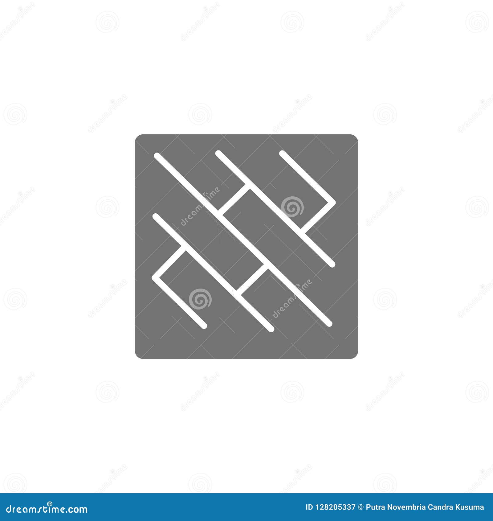 Plancher De Tuiles Logo Icon Design Illustration de Vecteur ...