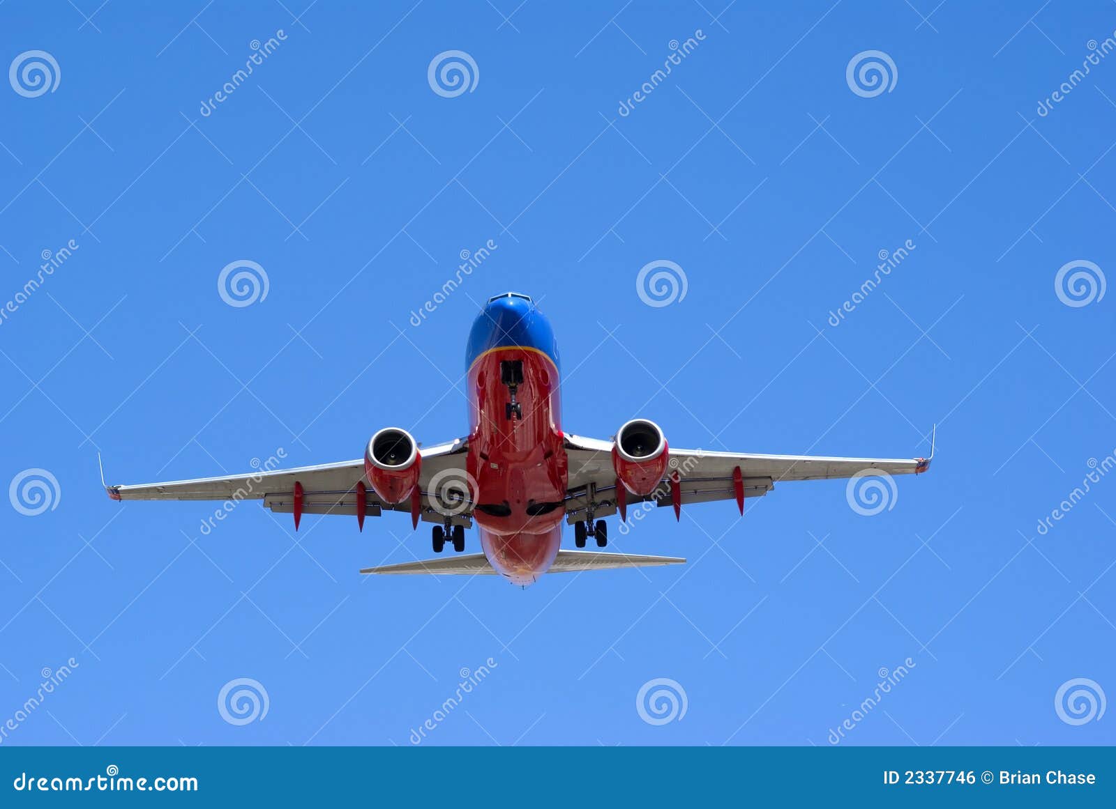 Plane stock photo. Image of blue, wing, aircraft, trip - 2337746