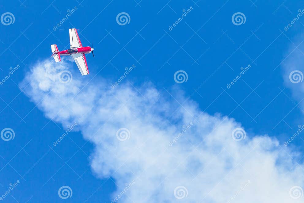 Plane Acrobatics Stall Flying Editorial Photography - Image of action ...
