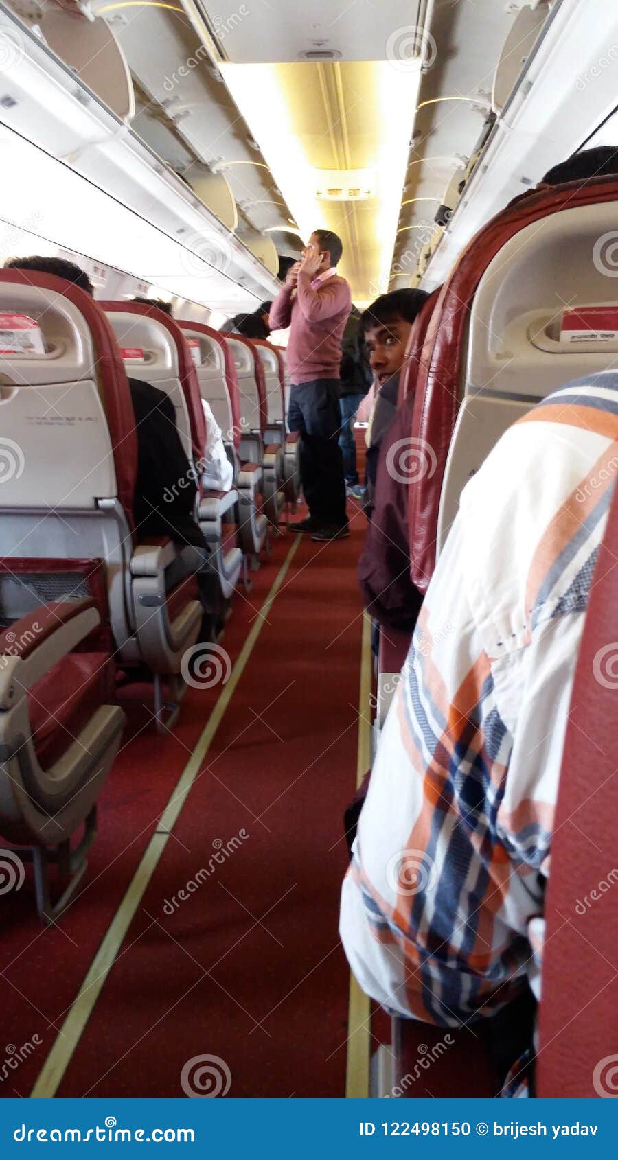 Plane editorial image. Image of internal, plane, view - 122498150