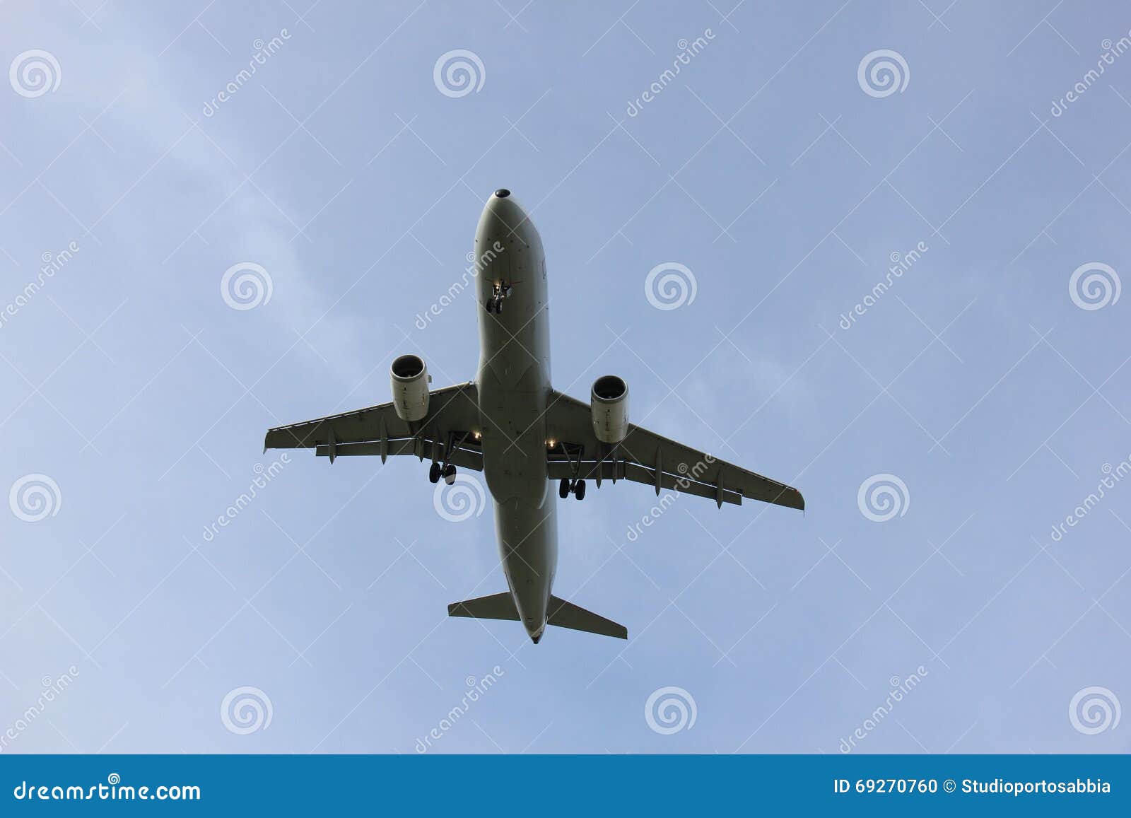 Plane approaching runway stock photo. Image of aviation - 69270760