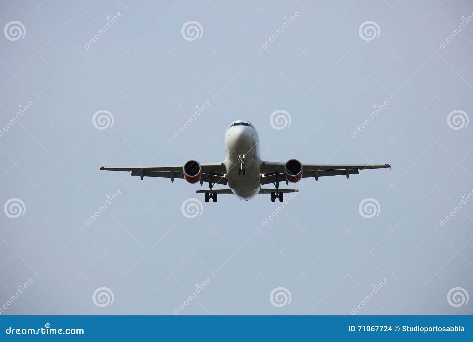 Plane approaching runway stock photo. Image of tail, angle - 71067724