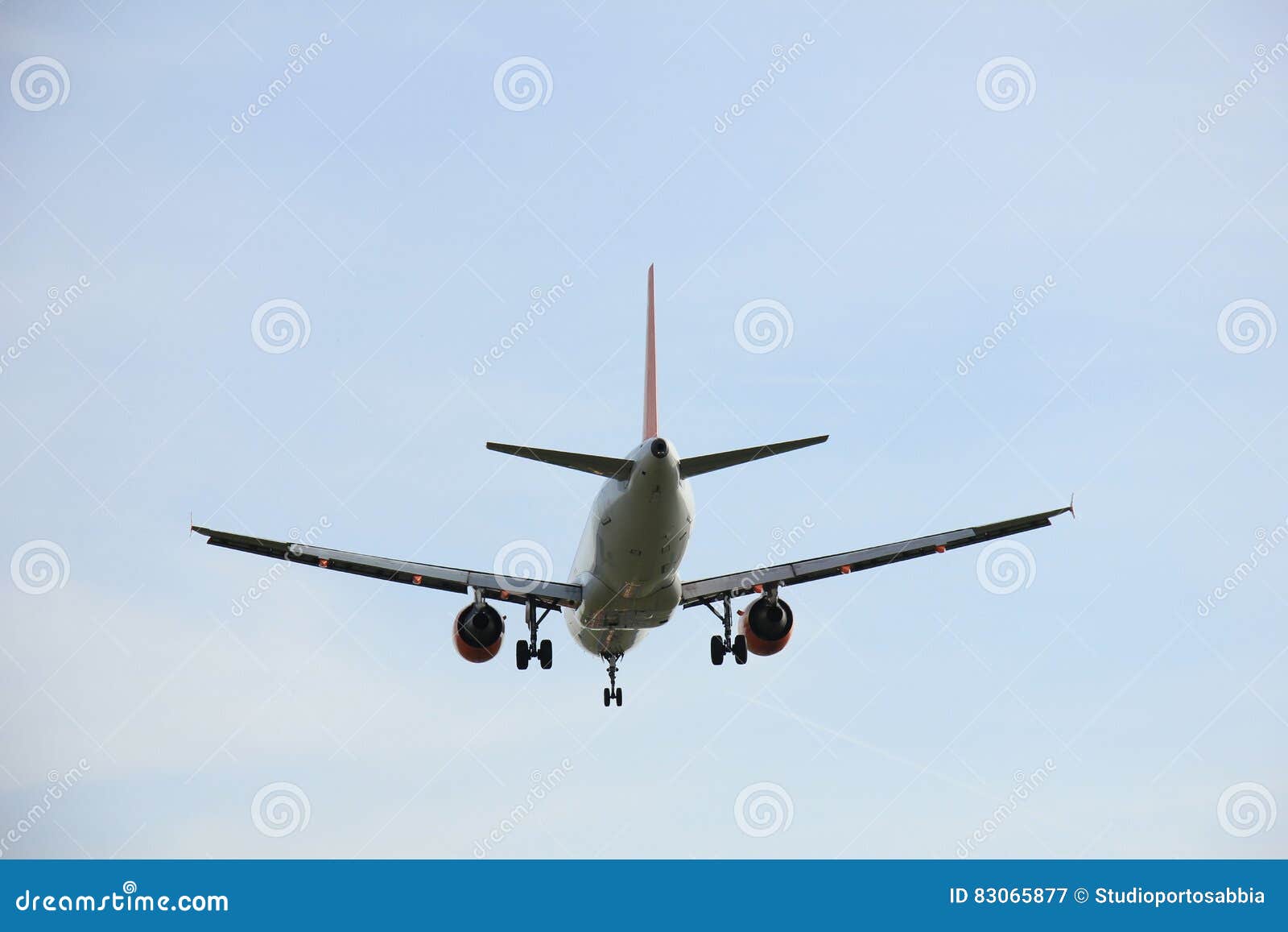 Plane approaching runway stock image. Image of aeroplane - 83065877