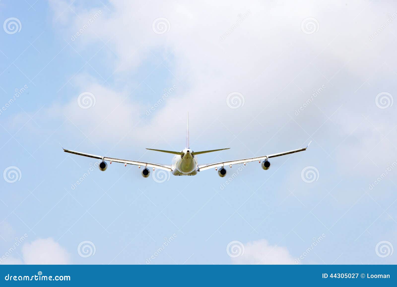 Plane from Behind Airbus A330 Stock Image - Image of flaps, blades ...