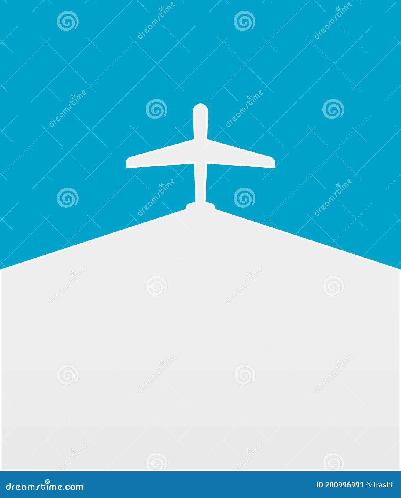 Plane abstract background stock vector. Illustration of wings - 200996991