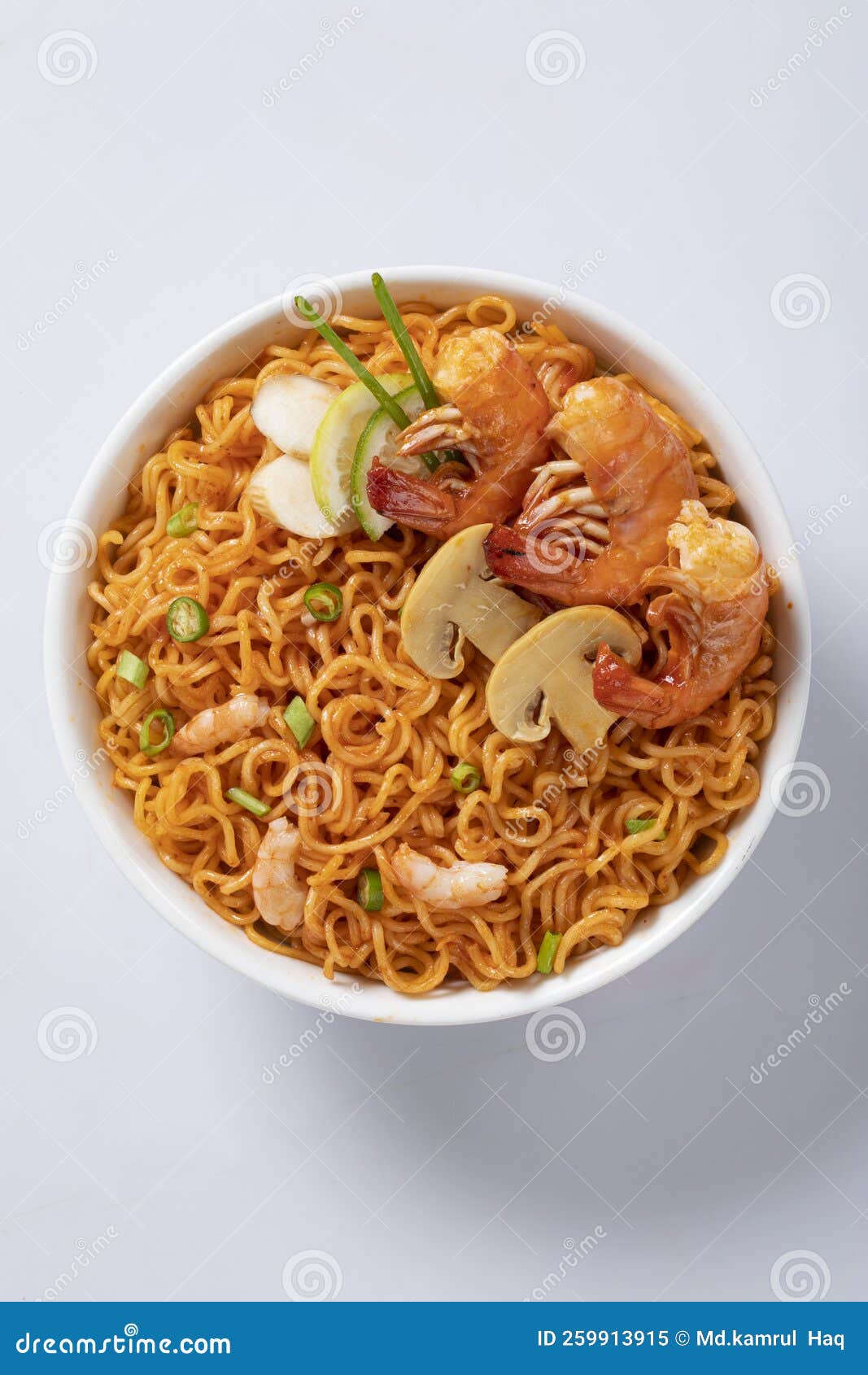 Prawn Noddle From Singapore Sultan Street Royalty-Free Stock Image ...