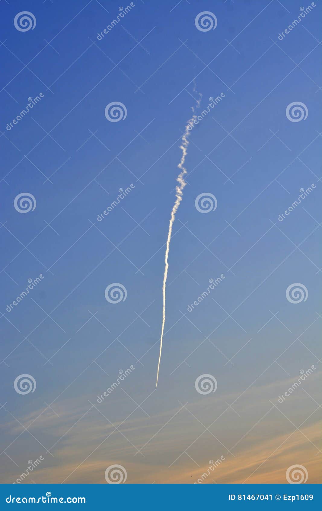 Plane and contrail stock image. Image of droplets, iridescent - 81467041
