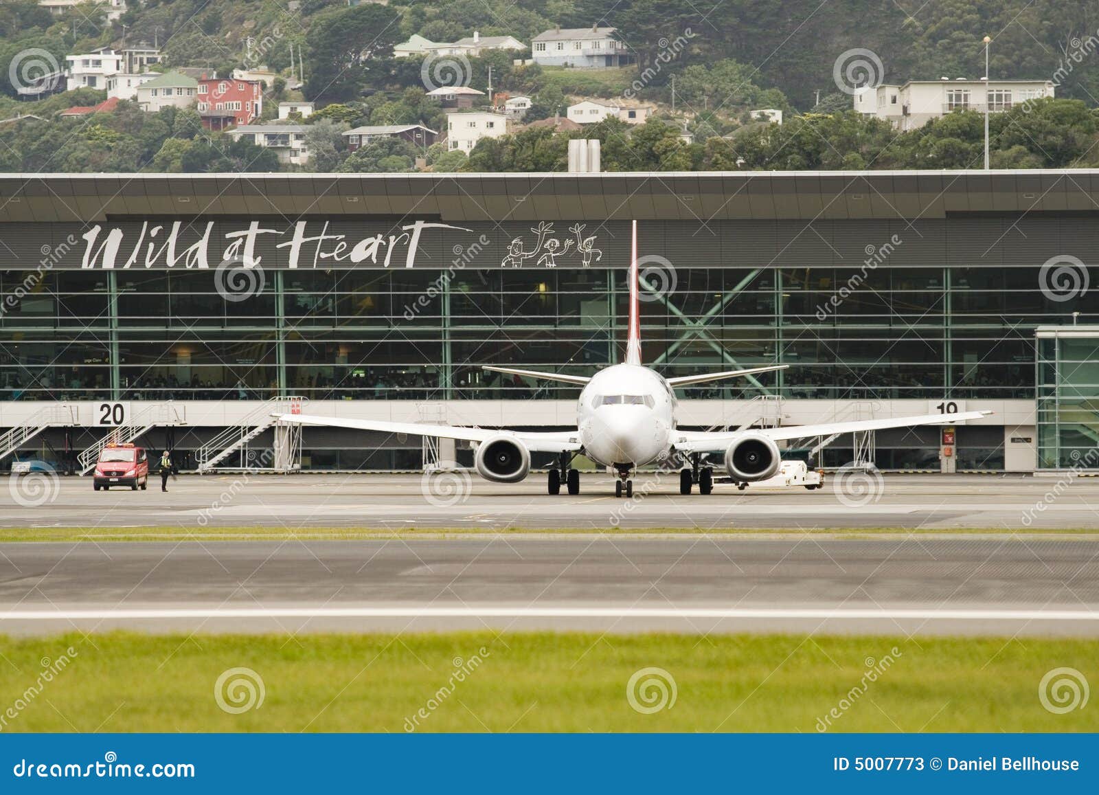 Plane Departing stock image. Image of airplane, large - 5007773