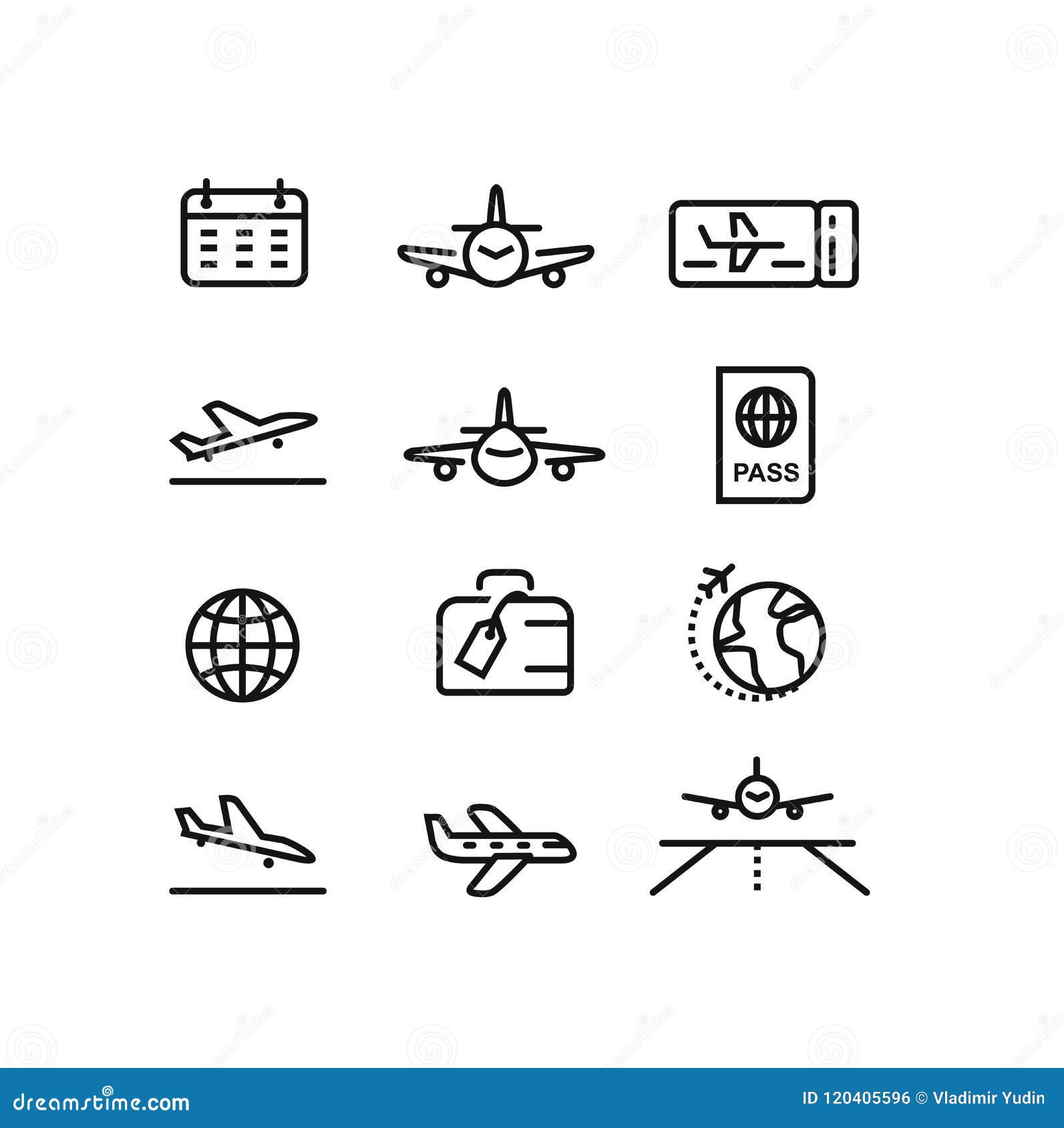 Plane, flight, airport stock vector. Illustration of flight - 120405596 Plane, flight, airport stock vector. Illustration of flight - 120405596