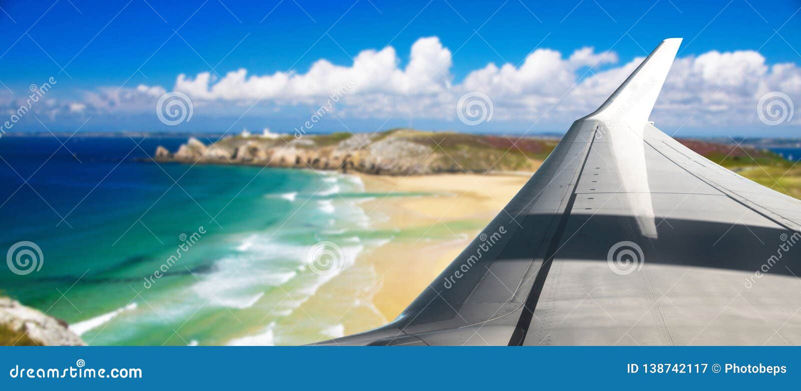 Plane Flying Over Beach Stock Images - Download 2,163 Royalty Free Photos