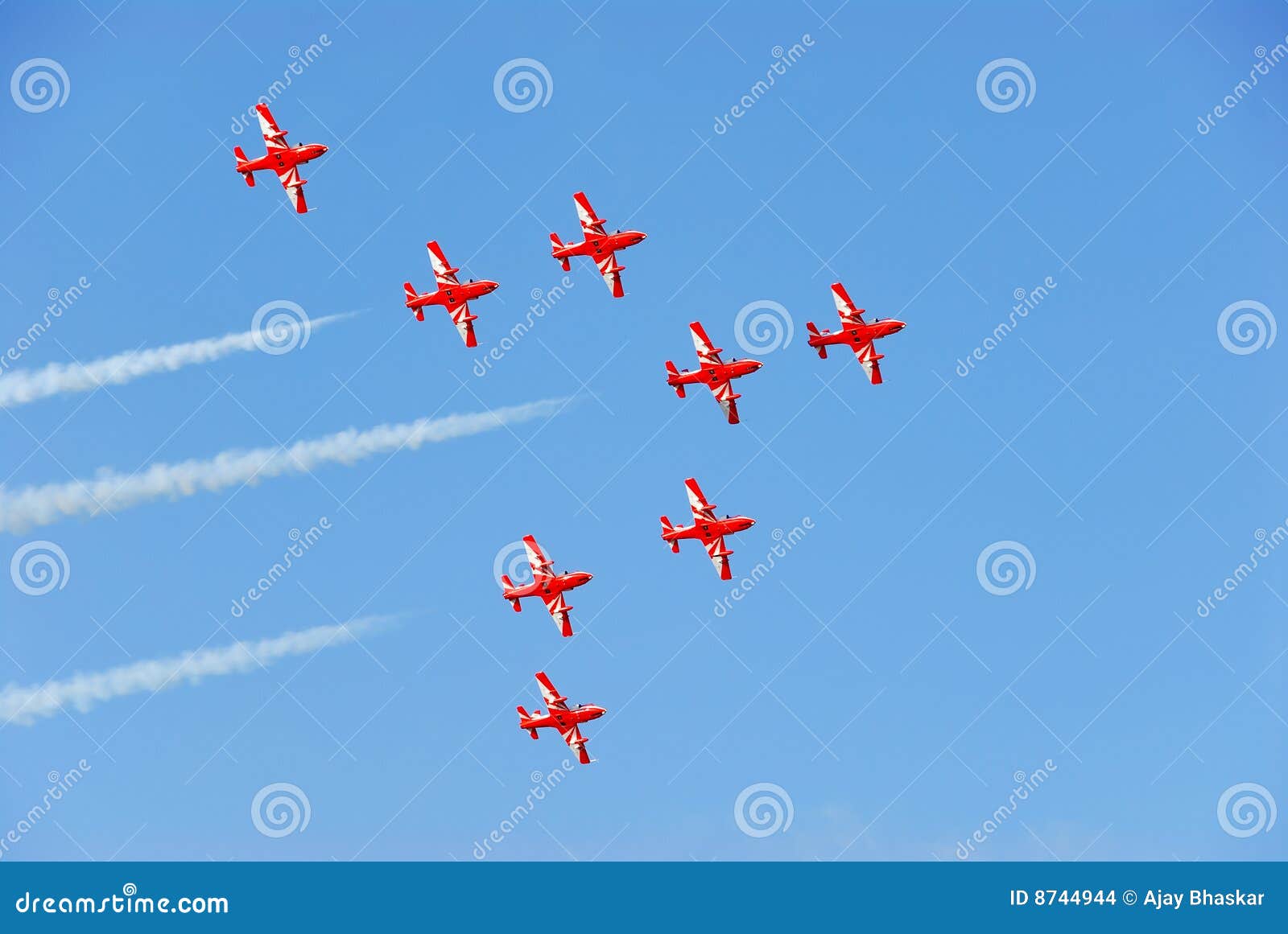 Plane formation stock photo. Image of fast, flight, cockpit - 8744944