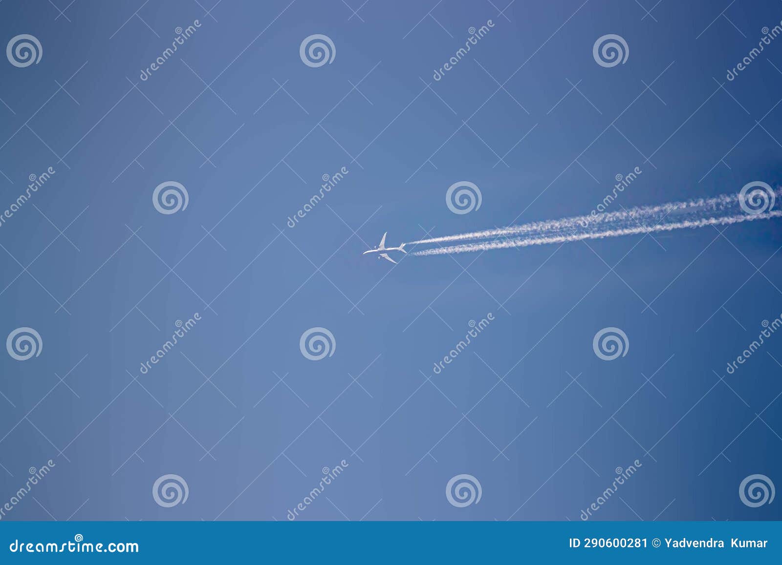A plane on a height stock image. Image of speed, aeroplane - 290600281