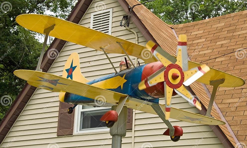 Plane house decoration stock image. Image of object, handy - 17731493