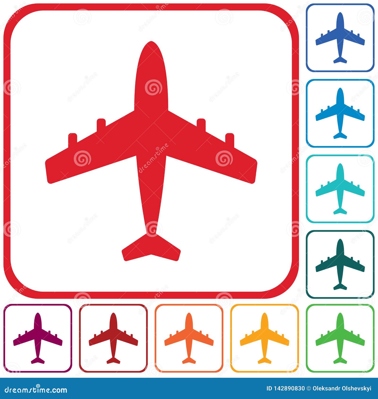 Plane icon simple stock vector. Illustration of journey - 142890830